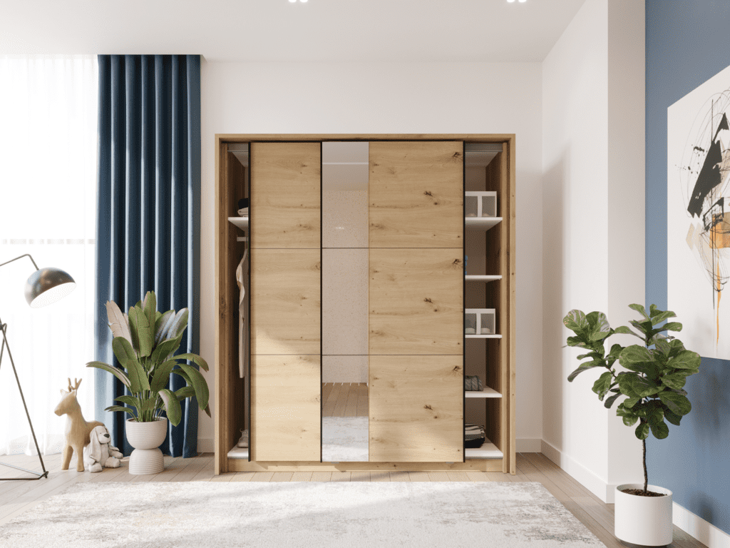 Klizni plakar Beta 180 artisan/ogledalo - Vitorog promet - Nameštaj ...